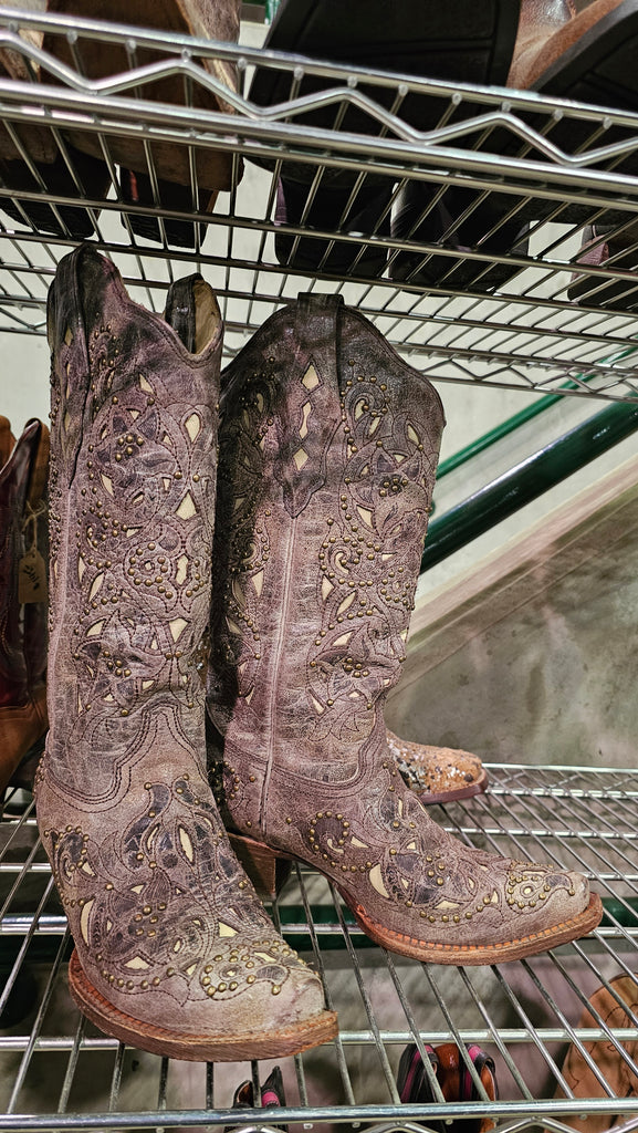 R Corral 6 1/2 Boots – Rock & Rail Western Wear