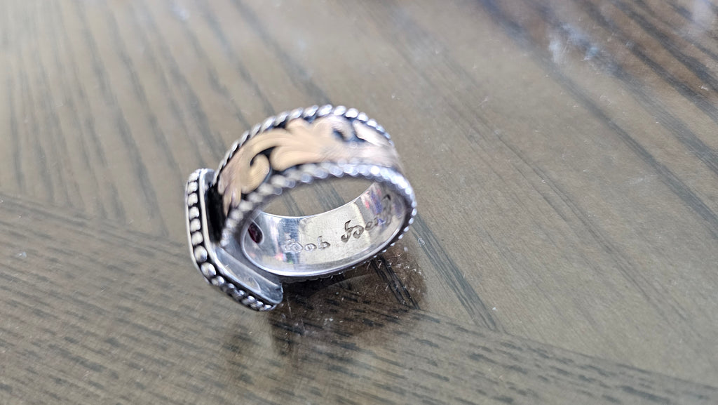 Bob Berg Ring Discontinued Style size 7 1/2 – Rock & Rail Western Wear