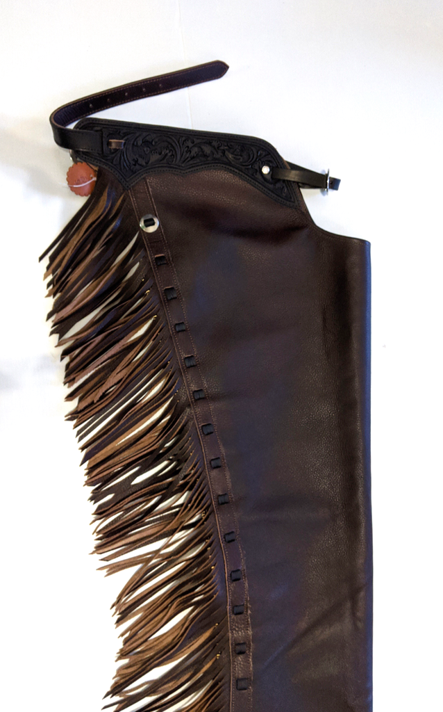 K Bar J Floral Top Cowhorse Chaps – Rock & Rail Western Wear